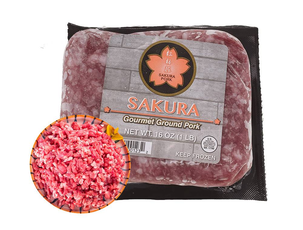 SAKURA Gourmet Ground Pork(Sale) 1 lb | FreshGoGo