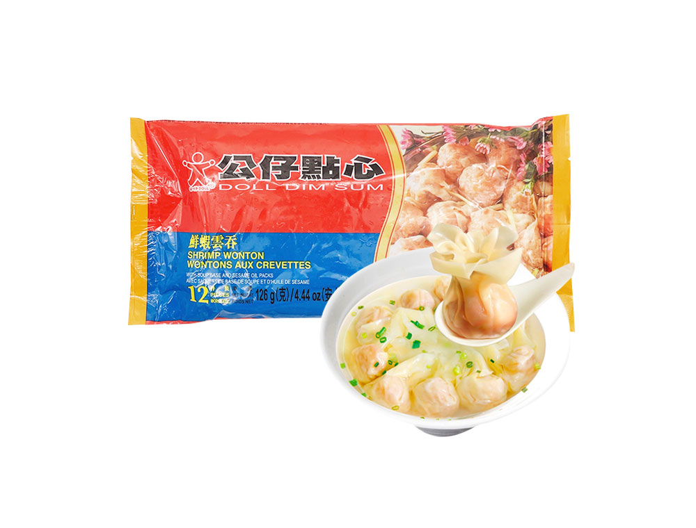 DOLL Shrimp Wonton 126 g | FreshGoGo
