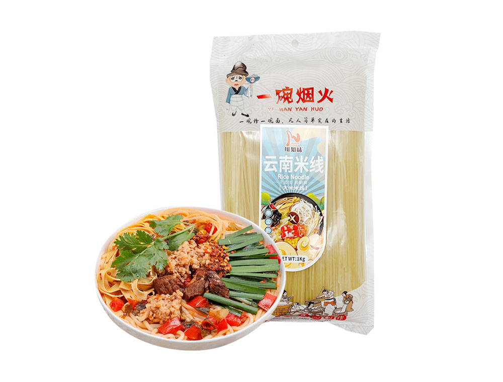 YI WAN YAN HUO Rice Noodle 1000 g | FreshGoGo