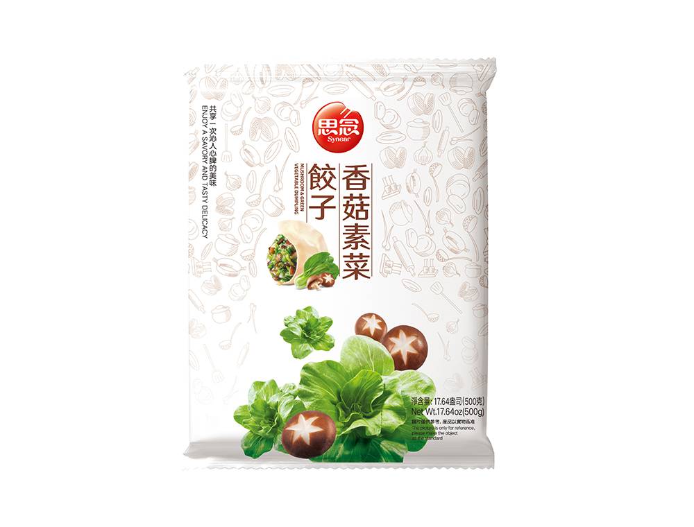 SYNEAR Mushroom and Vegetable Dumpling 500 g | FreshGoGo