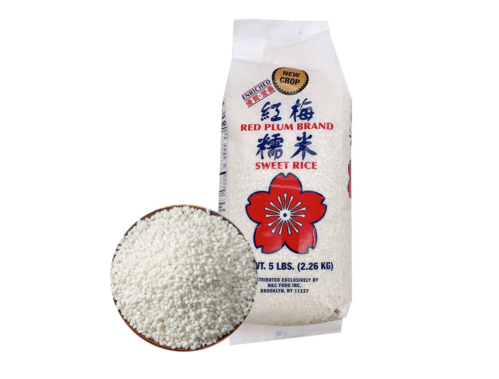 RED PLUM BRAND Sweet Rice 5 lbs | FreshGoGo
