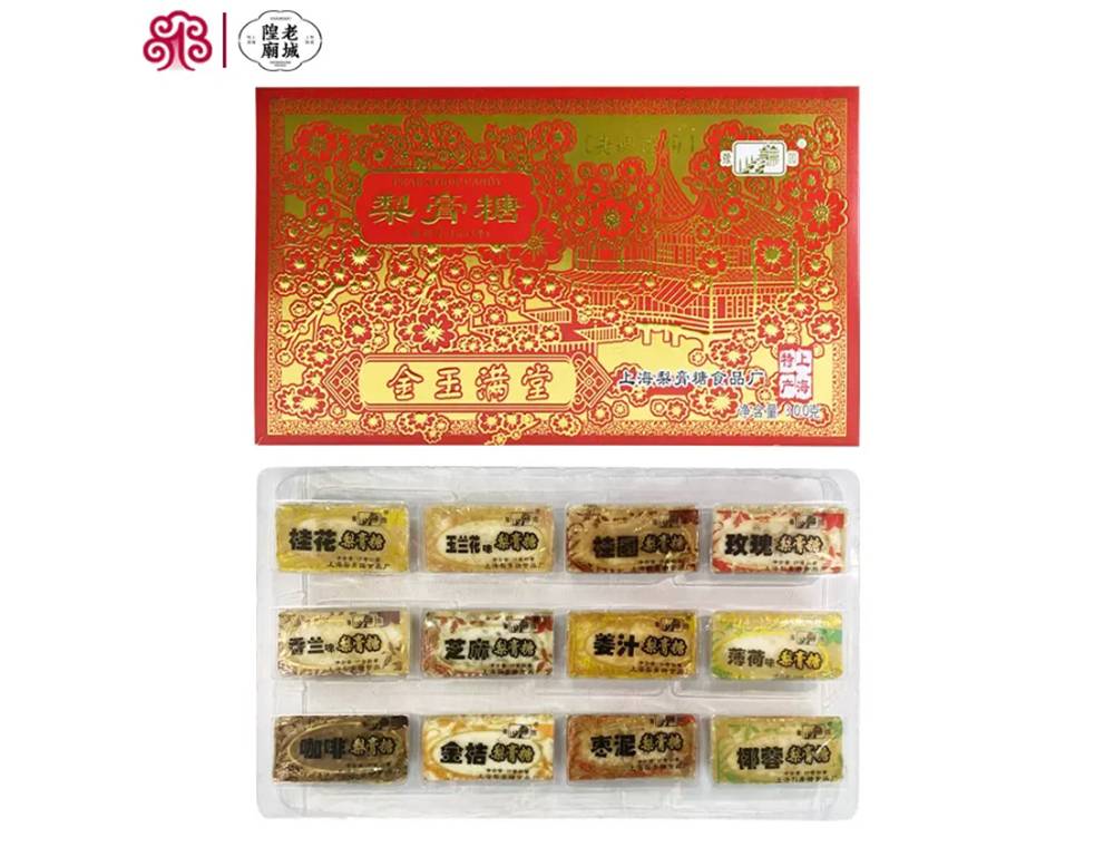 LaoChengHuangMiao Pear Syrup Candy 300 g | FreshGoGo