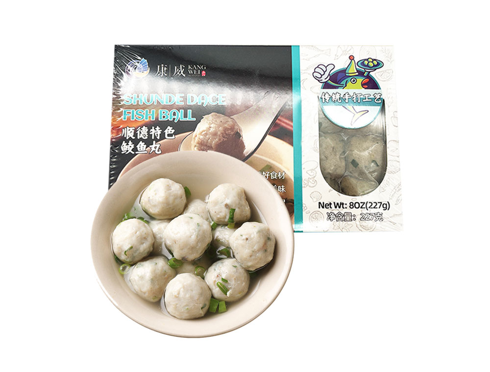 KANG WEI Shunde Dace Fish Balls 227 g | FreshGoGo