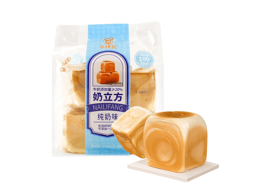 LEJINJI Milk Cube Toast 320 g | FreshGoGo