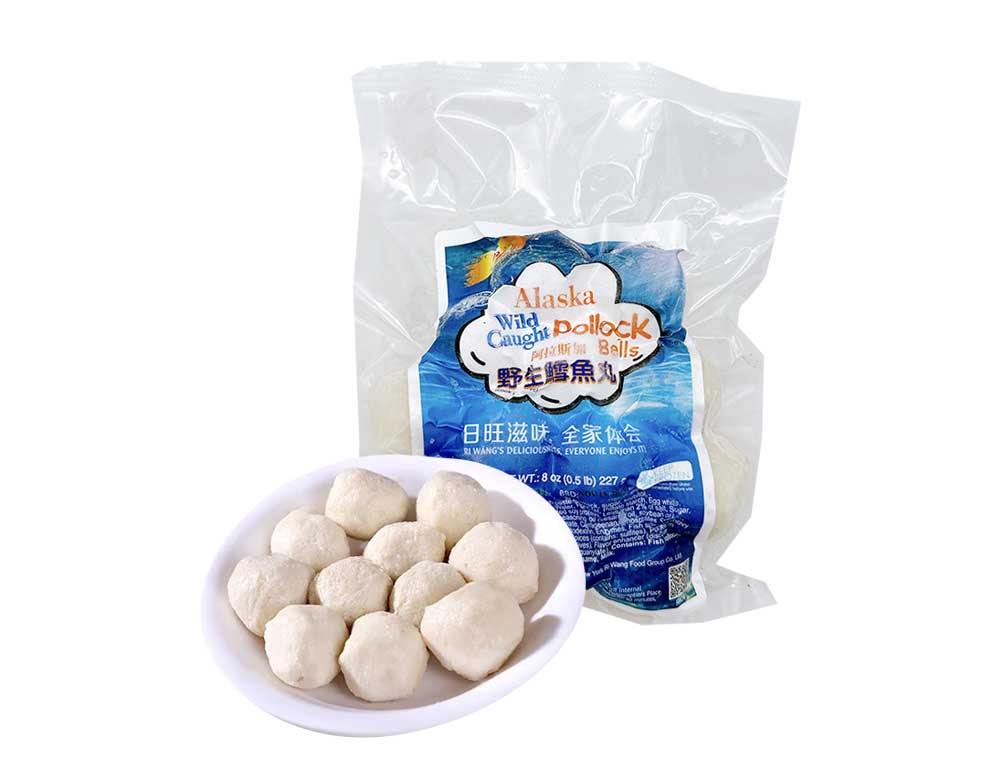 RI WANG White Fish Ball 8 oz | FreshGoGo