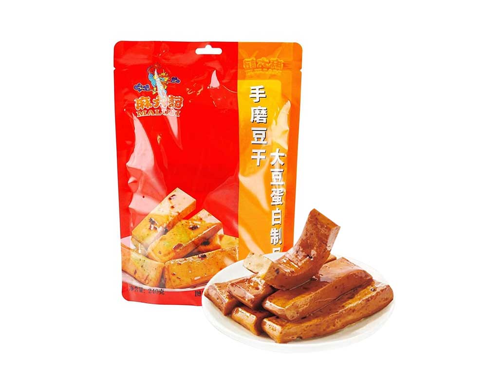 MALIUJI Snack dried tofu Spicy Flavor(Daily Deal) 240 g | FreshGoGo