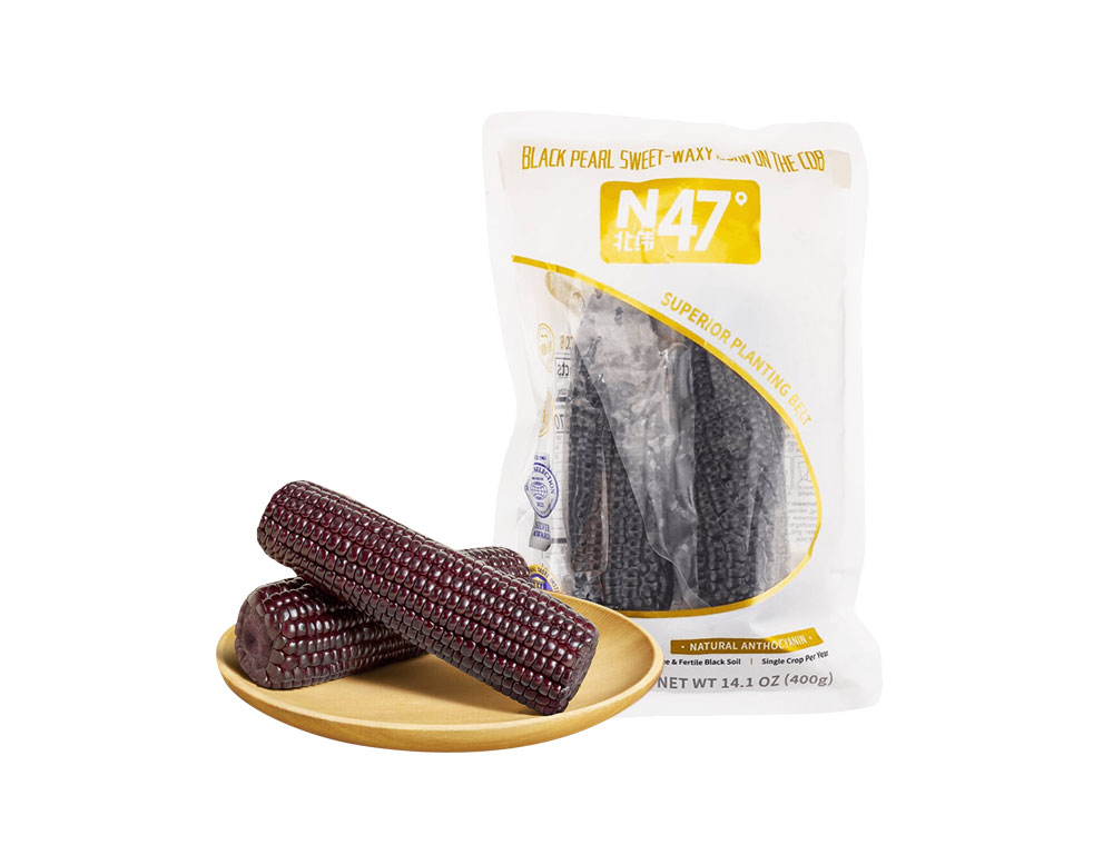 Beiwei 47 Black Pearl Sweet Waxy Corn 400 g | FreshGoGo