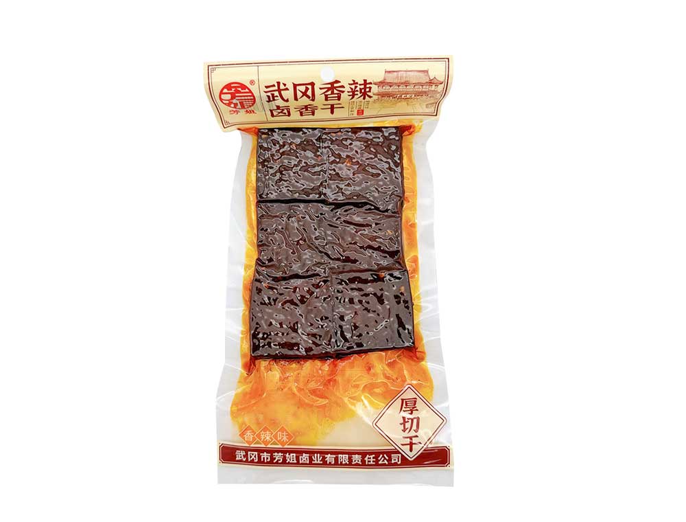 FANGJIE Wugang Spicy Marinated Dry Tofu 160 g | FreshGoGo